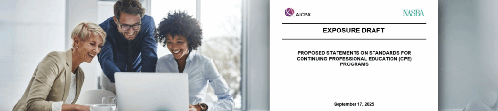 NASBA, AICPA Release Exposure Draft of Proposed Revisions to CPE ...