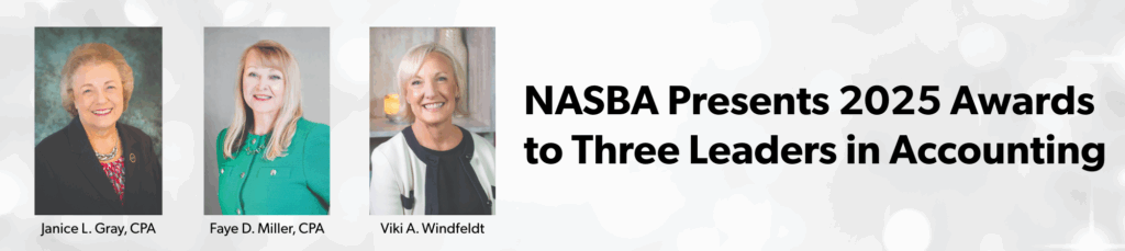 NASBA Celebrates Excellence in Accounting with Presentation of 2025 ...